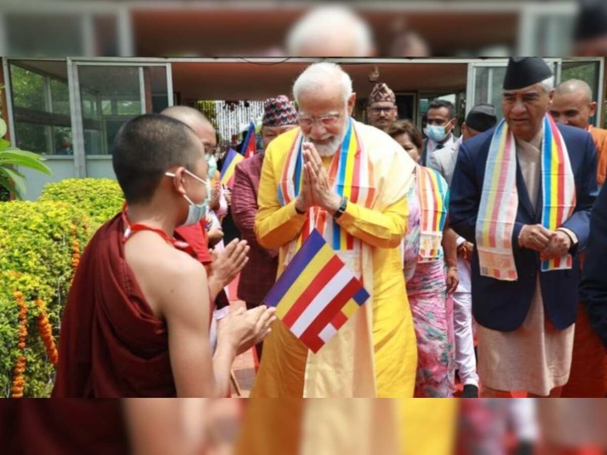 PM Modi Nepal Visit: लुम्बिनी पहुंचे पीएम मोदी, बुद्ध पूर्णिमा पर किया ...