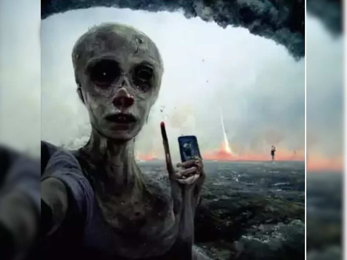 The Last Selfie on Earth: ऐसी दिखेगी धरती की आखिरी सेल्फी, AI ने की ...