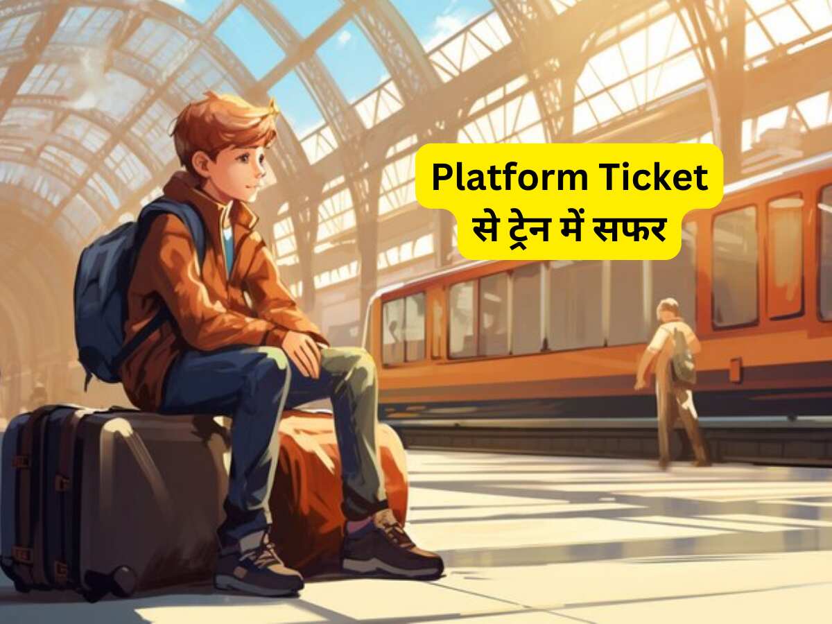 प्लेटफॉर्म टिकट से भी किया जा सकता है ट्रेन में सफर, नहीं पकड़ेगा कोई TTE, बस ये नियम याद दिला ...