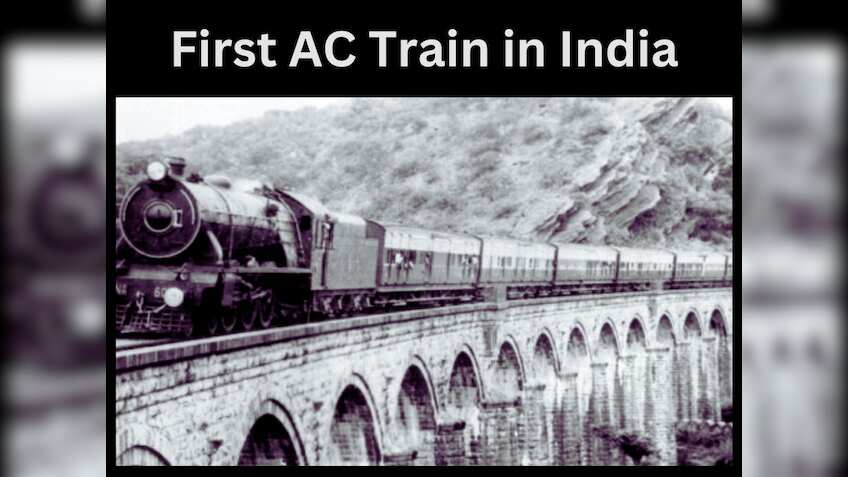 First AC Train in India: अंग्रेजों के जमाने में चली थी भारत की पहली AC ...