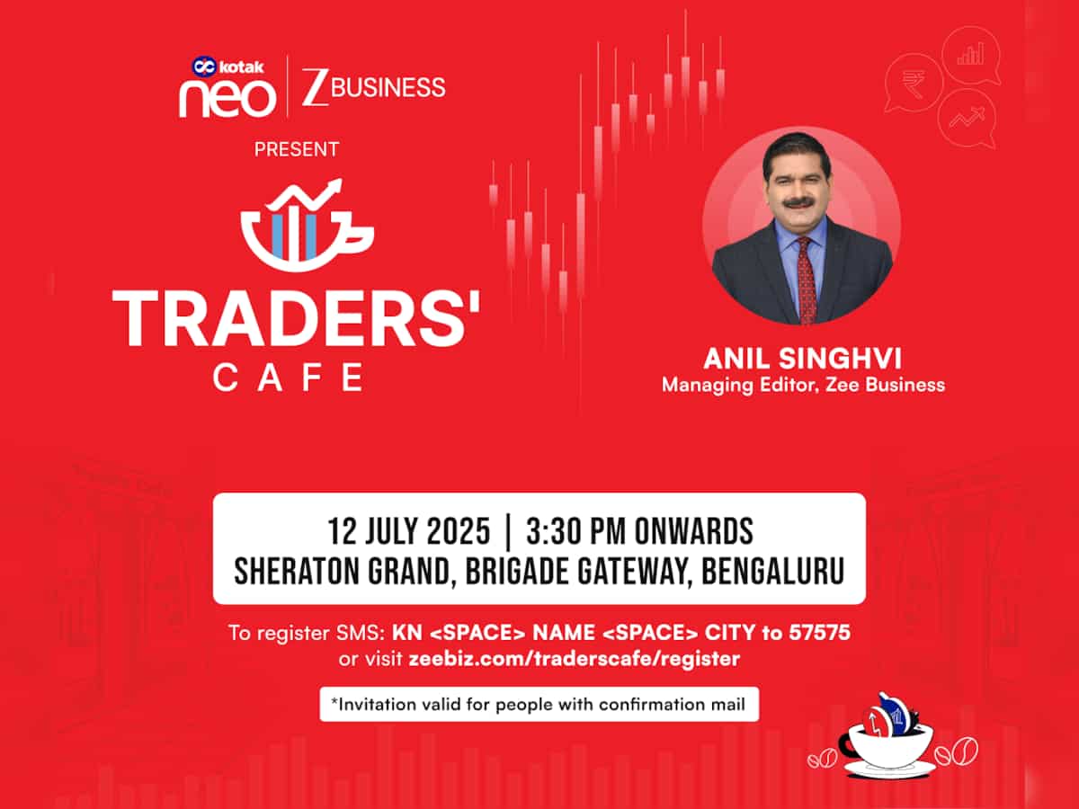 ट्रेडर्स के लिए एक्सक्लूसिव इवेंट: Kotak Neo और Zee Business लेकर आ रहे हैं ‘Traders’ Cafe’, 12 ...