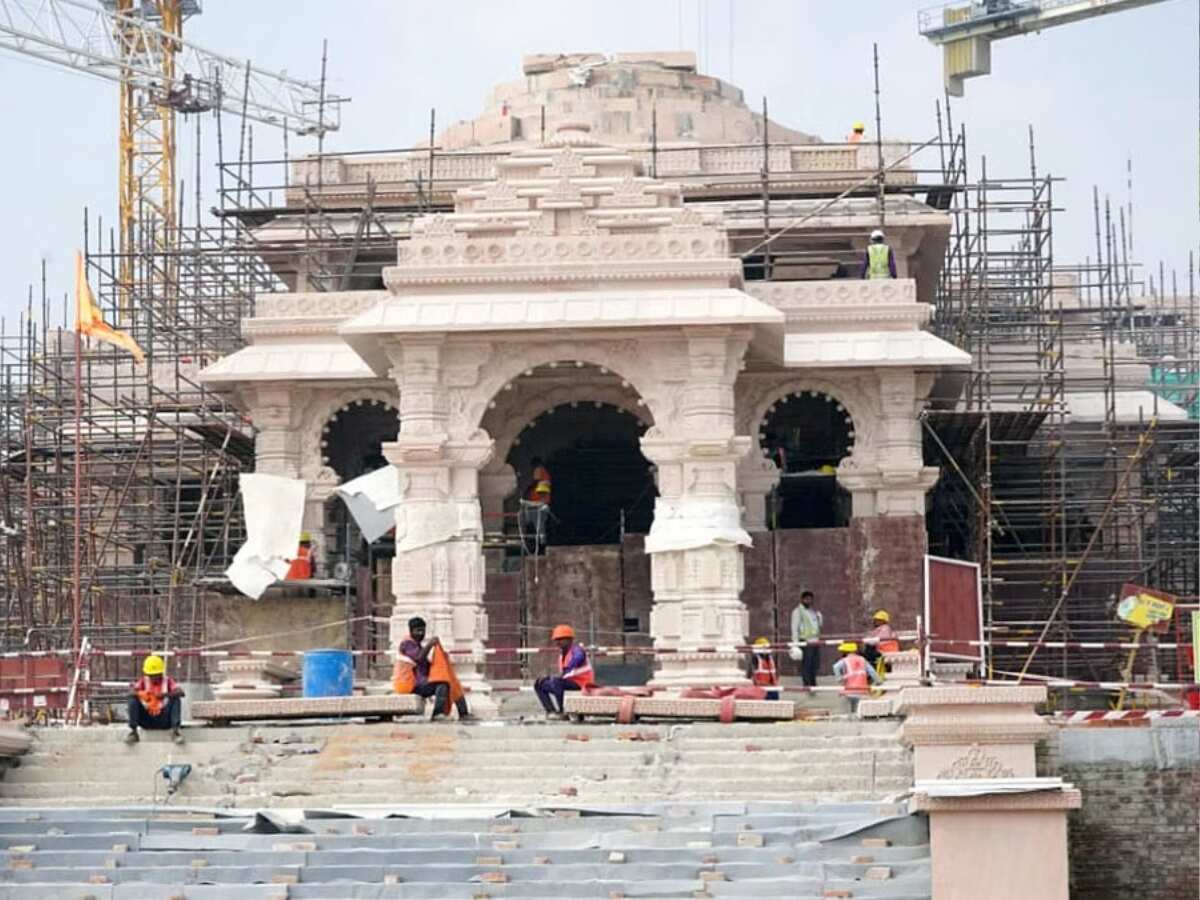 न लोहा, न सीमेंट...इस तकनीक से बना है अयोध्या का Ram Mandir- तस्वीरें ...