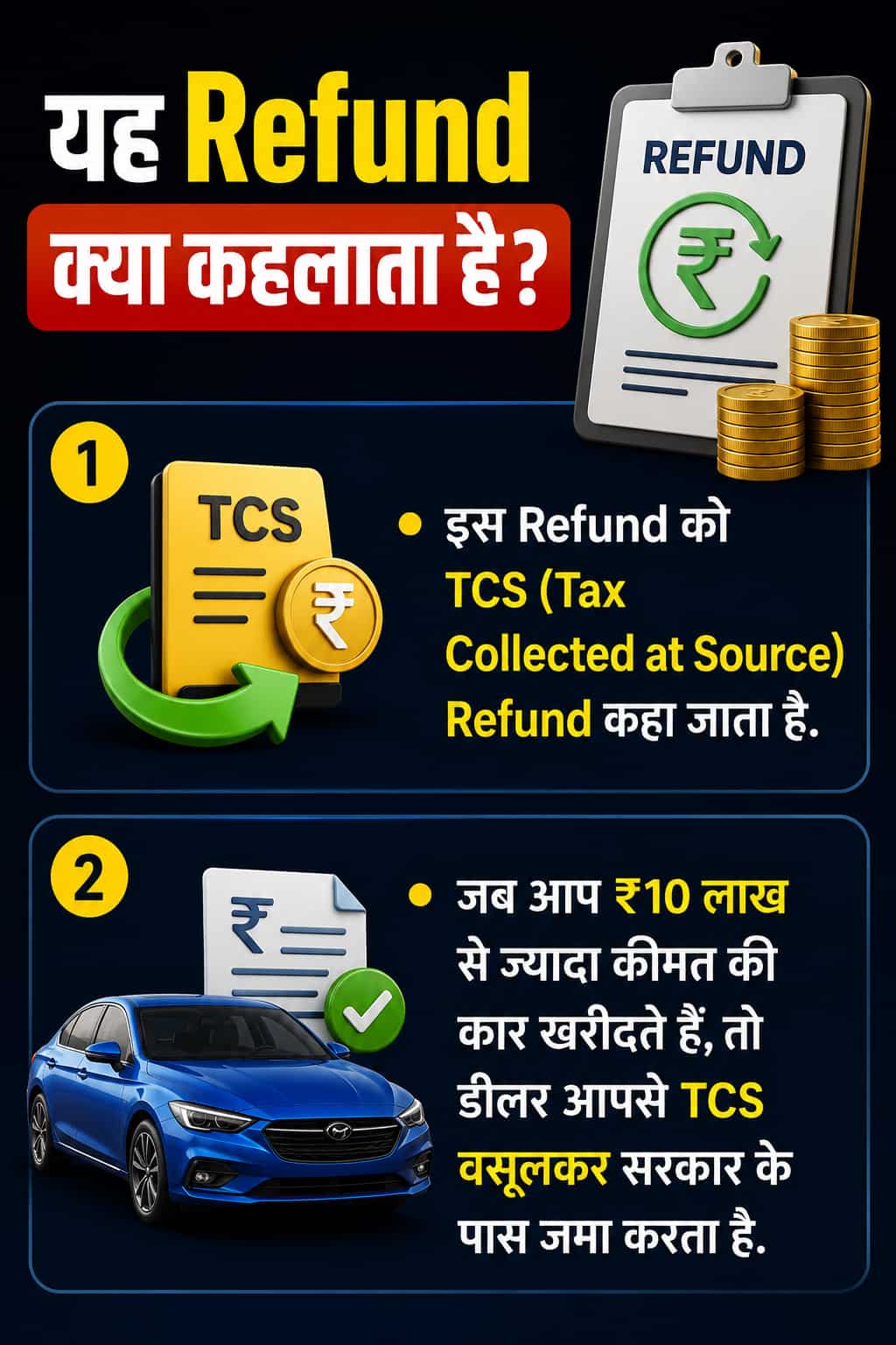 Car खरीदने पर 1% पैसा Refund करती है सरकार! 90% लोग नहीं जानते ये रूल ...