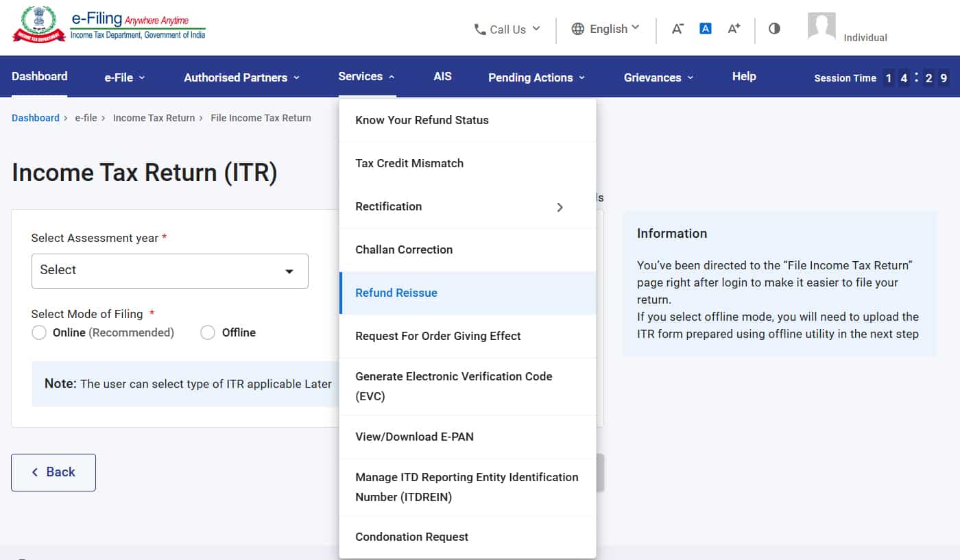 ITR Refund Status: अब तक नहीं मिला रिफंड? तुरंत डालें Refund Reissue ...