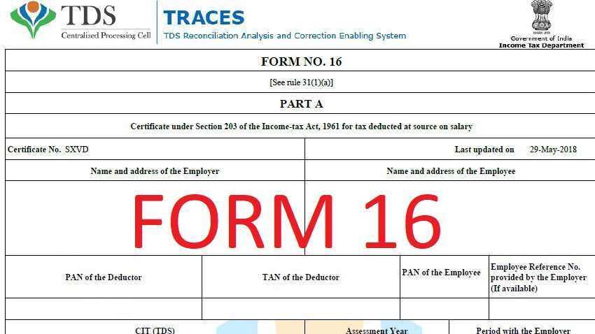 SBI ग्राहक इस तरह डाउनलोड करें Form 16, घर बैठे हो जाएगा काम | Zee ...