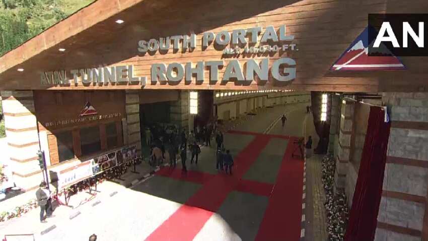 प्रधानमंत्री ने अटल टनल का उद्घाटन किया, ये सुरंग लेह-लद्दाख के लिए ...