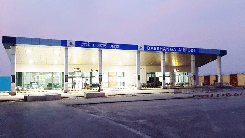 Darbhanga Airport से फ्लाइट पकड़ने वालों को एयरपोर्ट पर मिलेगी ज्यादा ...