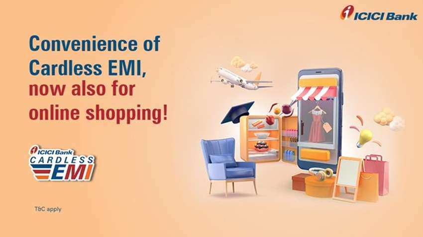 ICICI Bank Cardless EMI For Online Shopping check here all latest details