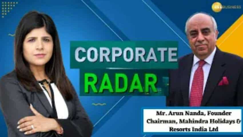 Corporate Radar: ज़ी बिज़नेस के साथ खास बातचीत में Mahindra Holidays ...