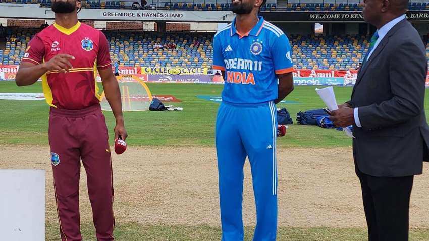 Ind Vs WI 2nd ODI 2023 Toss, Playing 11:वेस्टइंडीज ने जीता टॉस, पहले ... Ind Vs WI 2nd ODI 2023 Toss, Playing 11:वेस्टइंडीज ने जीता टॉस, पहले ...