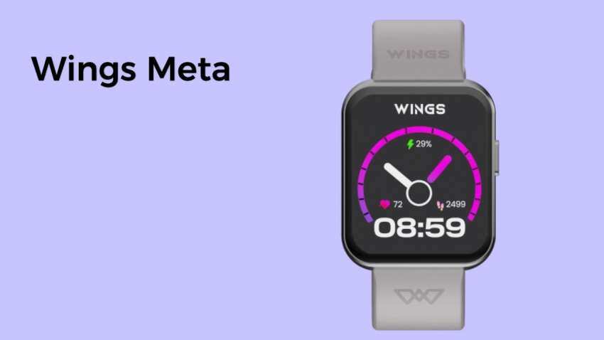 Wings लाया Meta स्मार्टवॉच, ₹1,500 से कम कीमत और फीचर्स एक दम धांसू ...