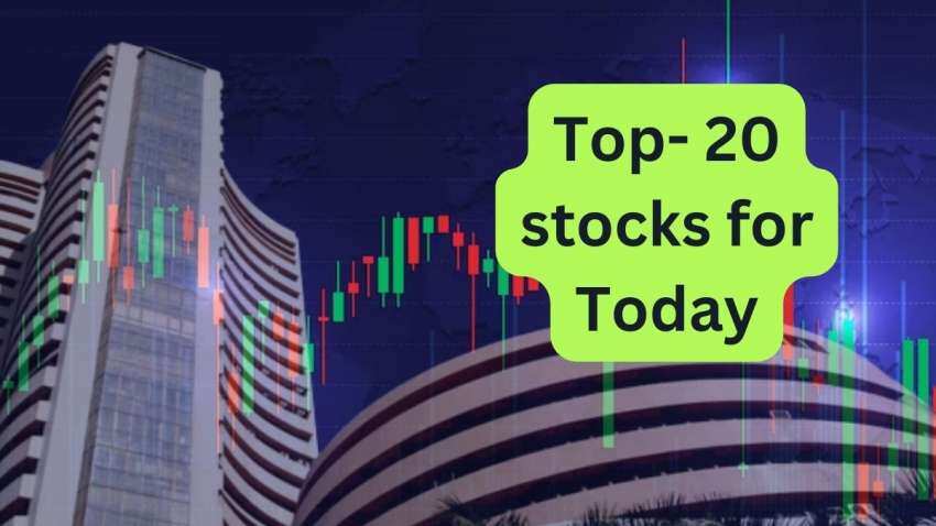 Top 20 Stocks Pick: बाजार में आज कहां बनेगा पैसा? नोट कर लें इंट्राडे ...