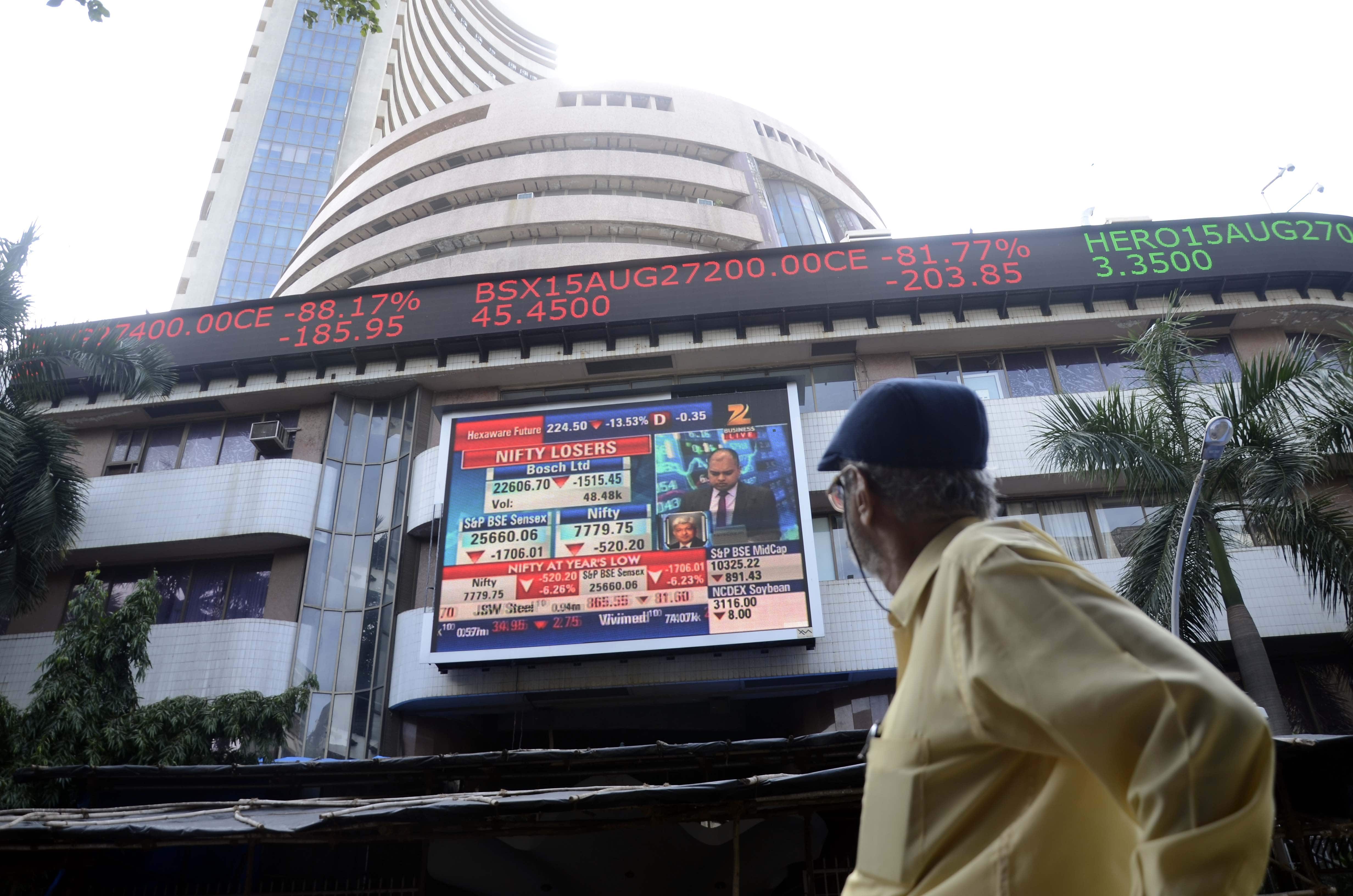 Indian markets follow global cues to open in the red