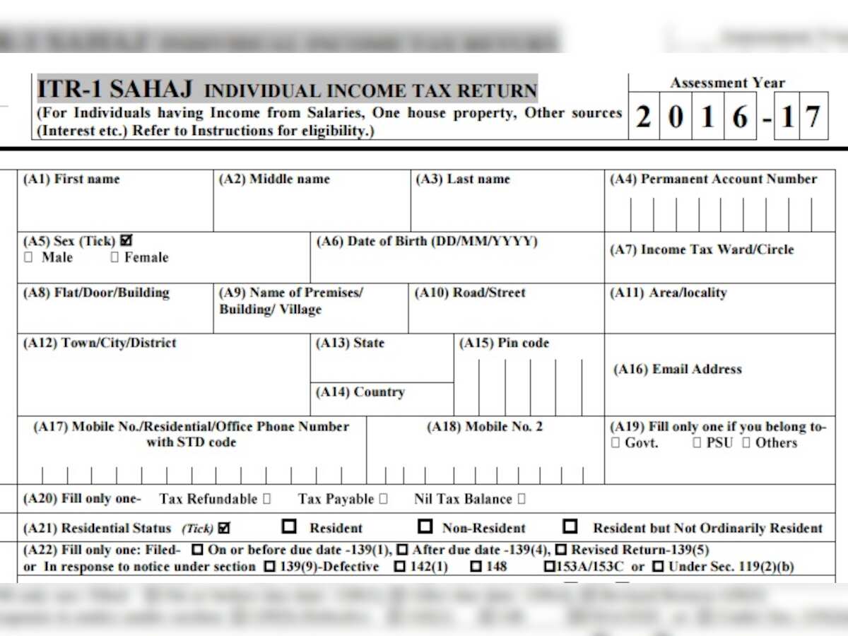 Income Tax Filing: What is Sahaj? Here's all you need to know about new ...