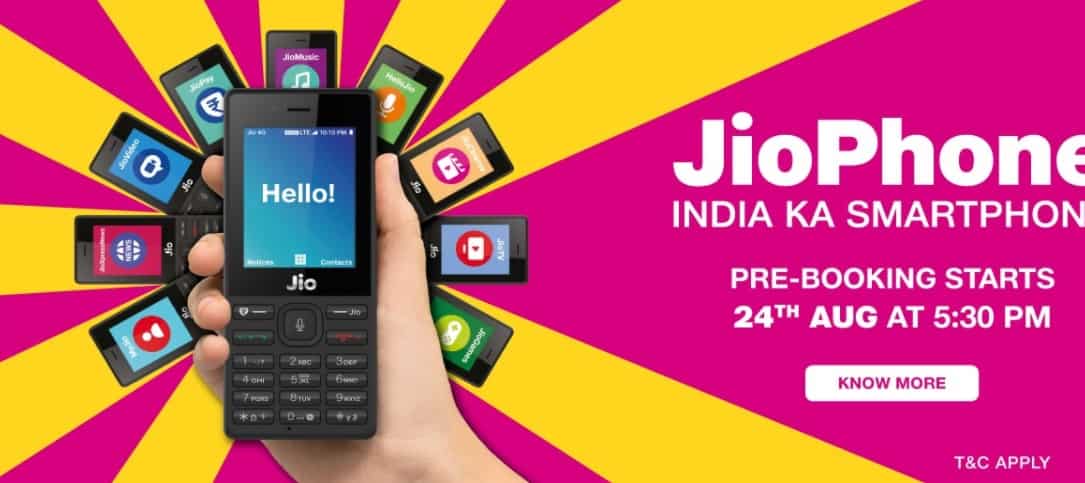 JioPhone pre-booking begins; everything you want to know about it | Zee ...
