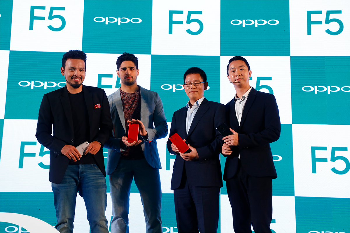 Oppo F5 launches in India priced at Rs 19,990; specifications, availability