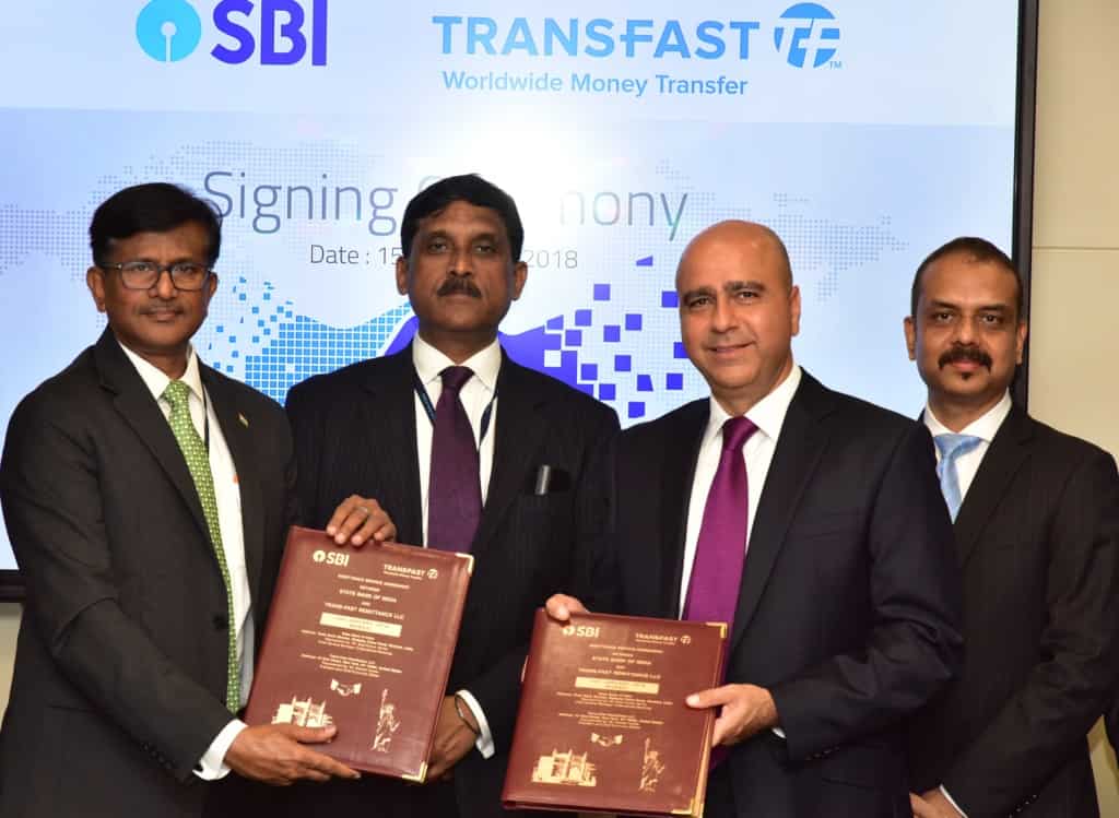 SBI-Transfast Remittance tie up to help NRIs make easy transfer