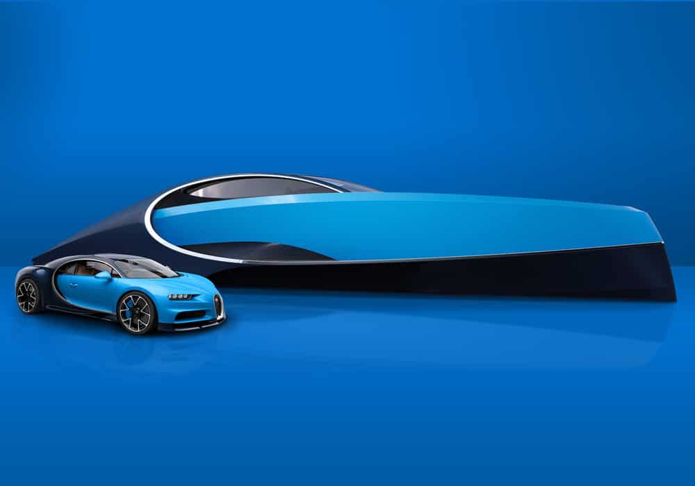 Bugatti Niniette 66 a sea-going clone of supercar Bugatti Chiron: A ...