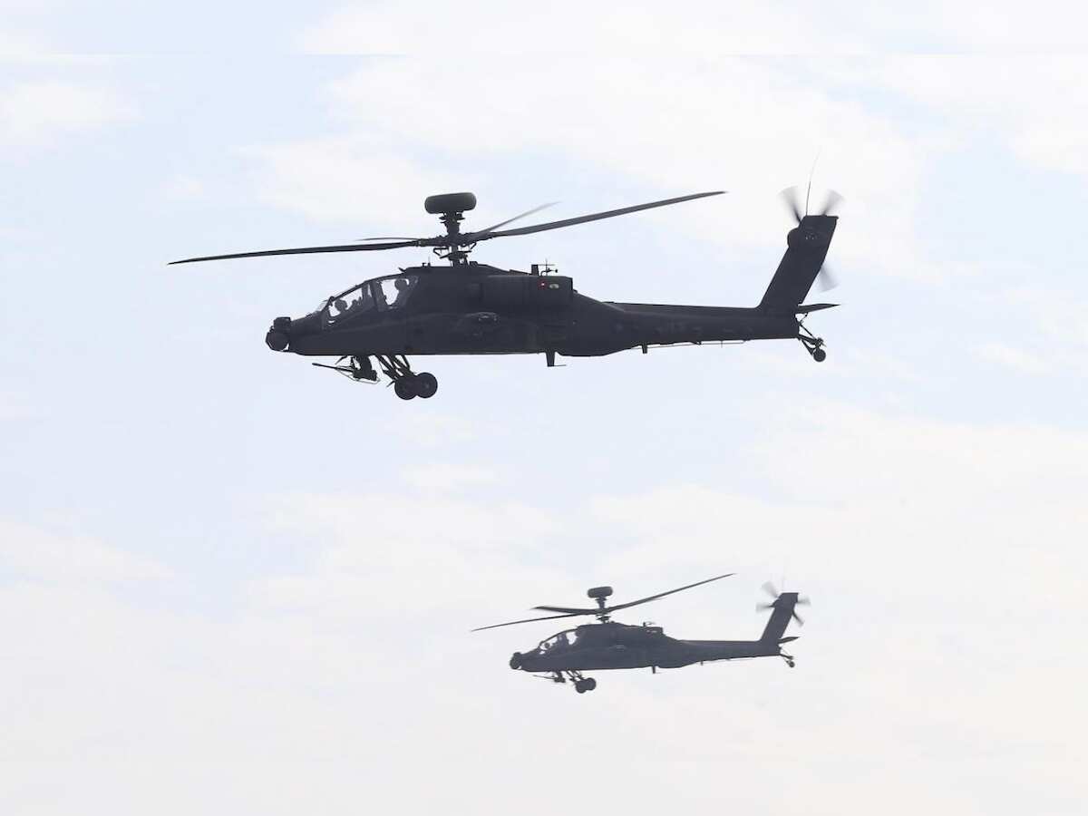 Boeing's Apache, Chinook helicopters for India complete inaugural ...