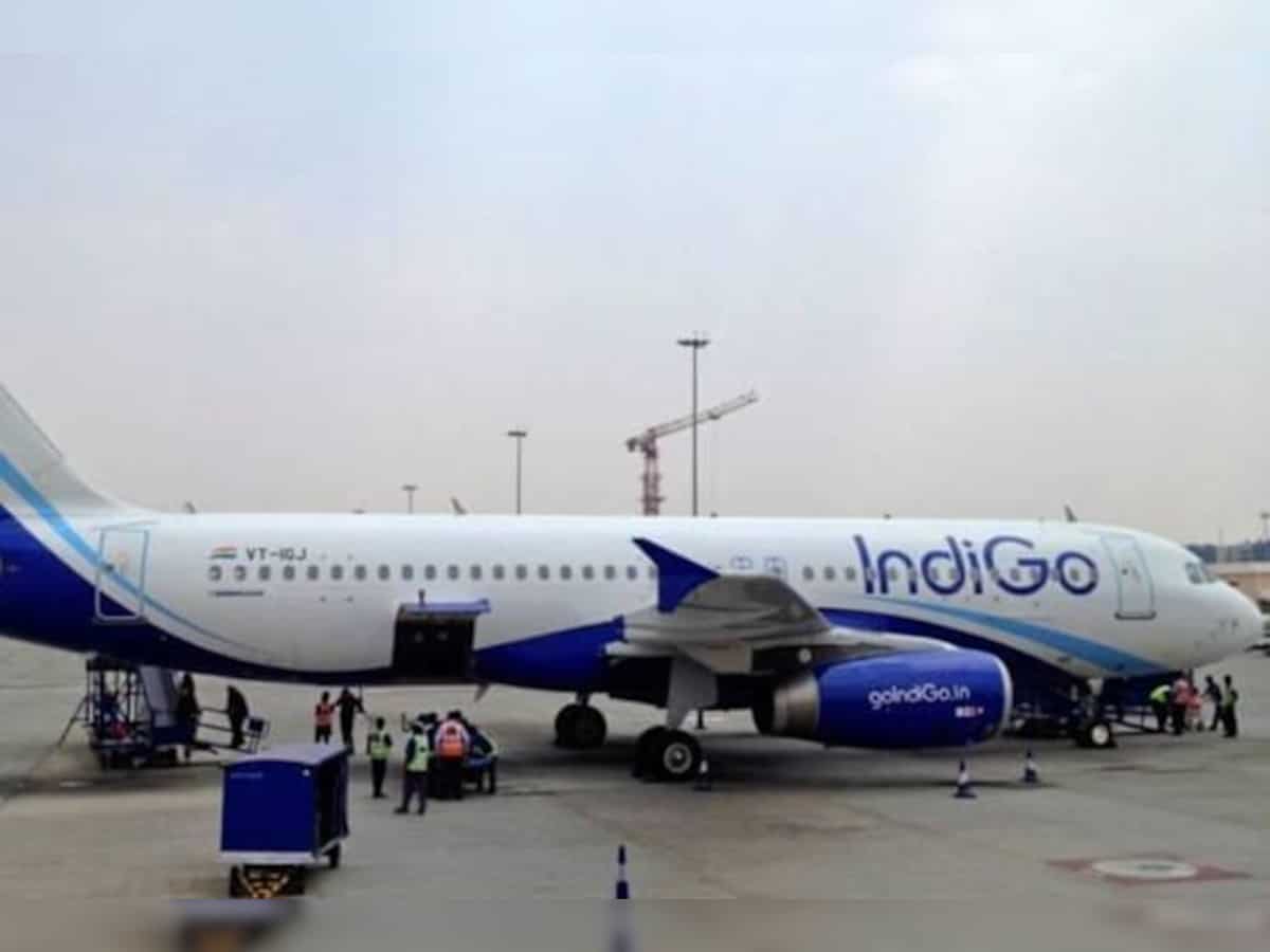 Big setback for IndiGo, sixth A320 neo aircraft grounded | Zee Business