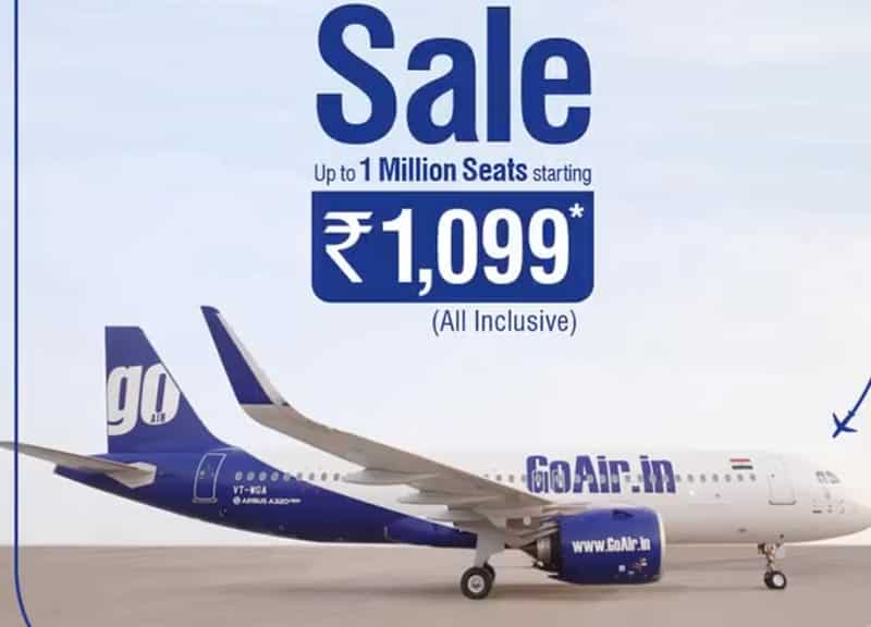 GoAir 'Gr8 Festival Sale': Get air tickets for as low as Rs 1,099 | Zee ...