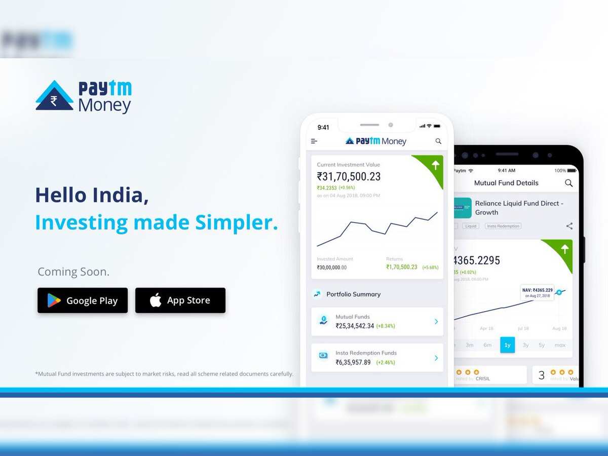 Paytm Money app launched for mutual funds; Check details here | Zee ...
