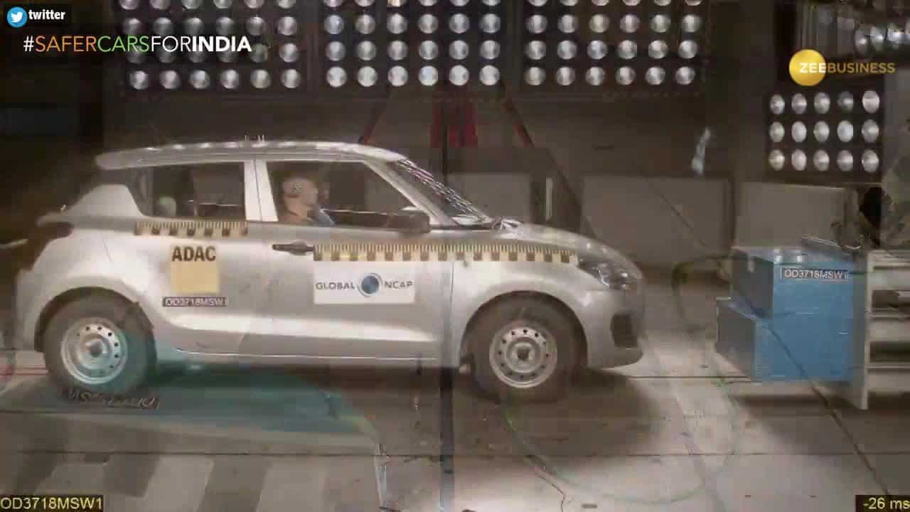This Maruti Suzuki Swift crash will shock and awe you