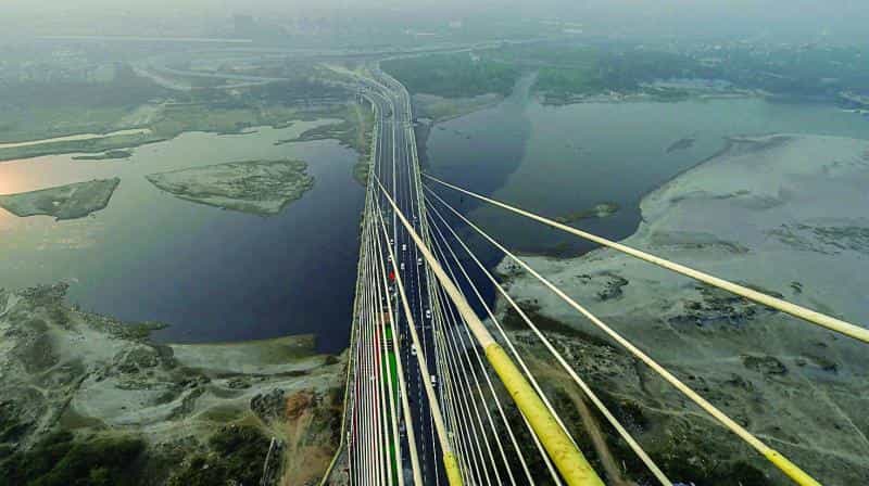 Wow! Signature bridge in Delhi looks awesome! Check photos! | Zee Business