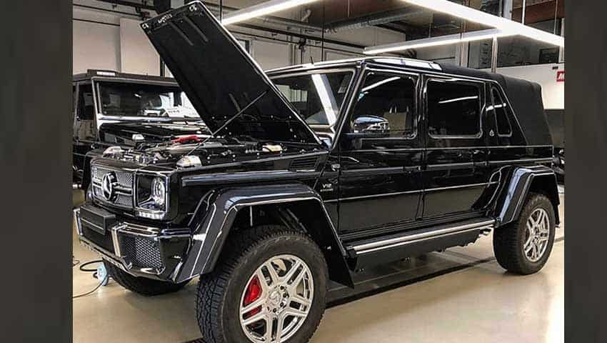 Wow! This singer just bought the magnificent Mercedes-Maybach G 650 ...