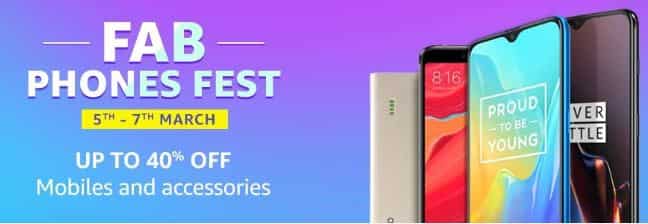 Amazon Fab Phones Fest: Upto 40% off on mobiles; Samsung Note 8, Mi ...