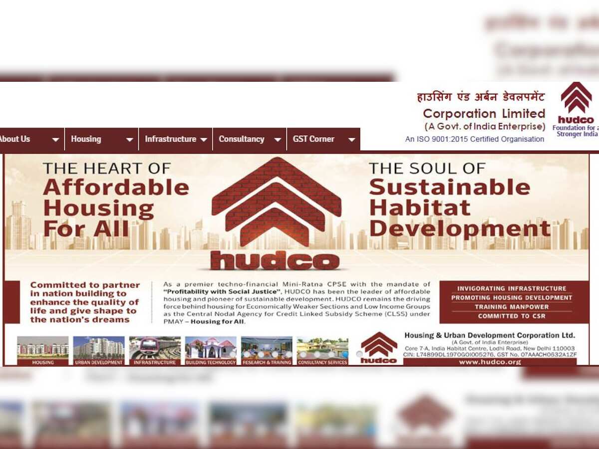 Moody's assigns Baa2 rating to Hudco; outlook stable | Zee Business