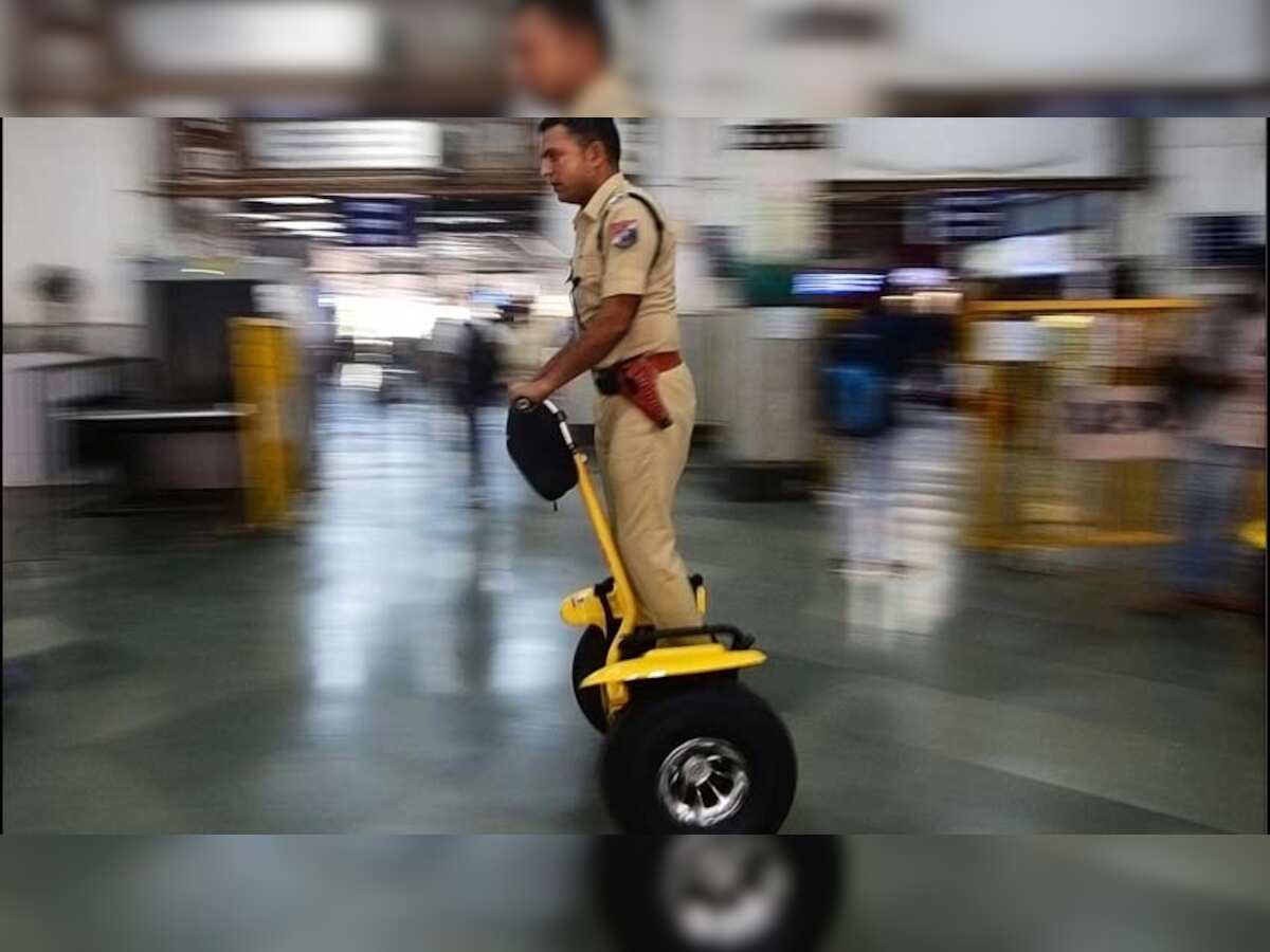 Indian Railways empowers RPF personnel with electric Segway scooters ...