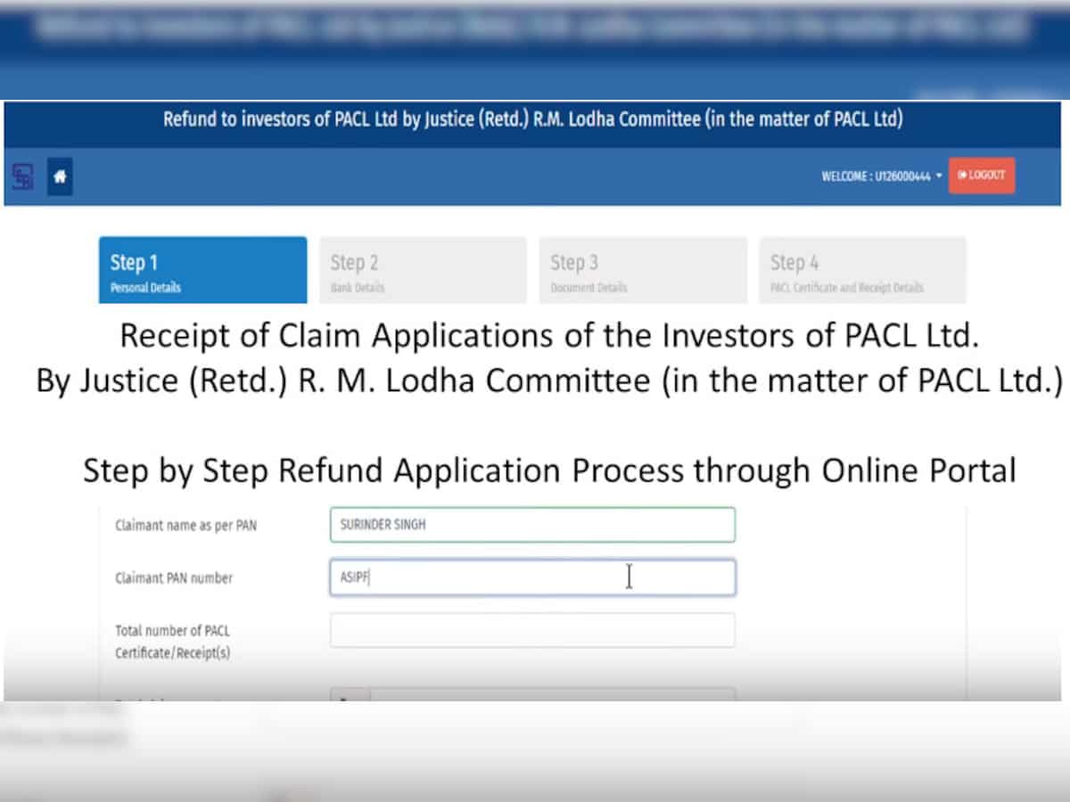 PACL: Demo video for making refund claims by investors - Watch step by ...