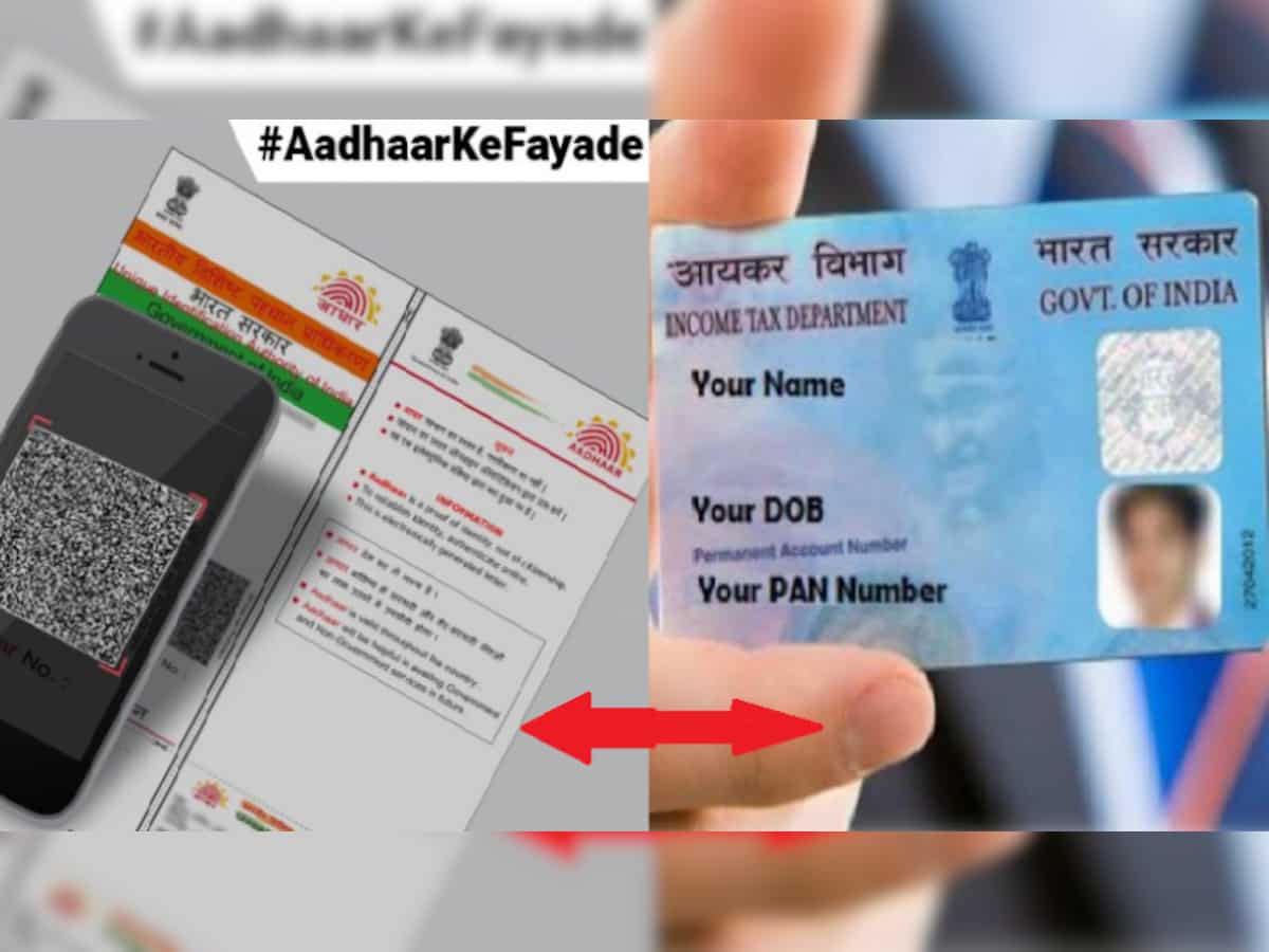 Aadhaar card, PAN card linking: Now, it is just an SMS away - Here is ...