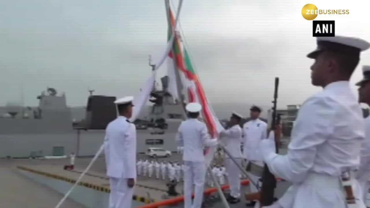 Indian Navy decommissions frontline missile destroyer INS Ranjit | Zee ...