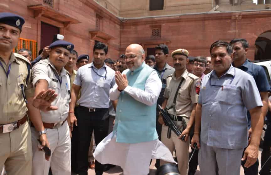 Home Minister Amit Shah takes charge: See first pics on his Day 1 in ...