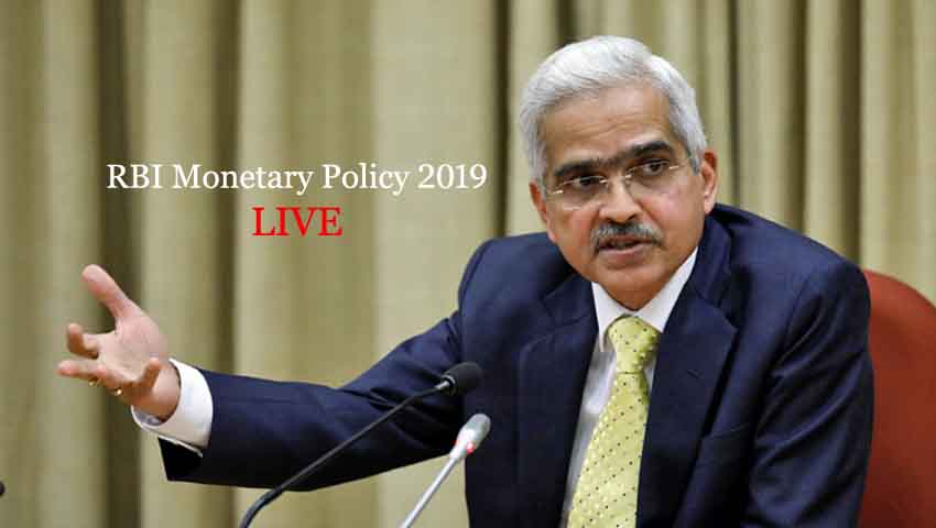 RBI Monetary Policy 2019 Highlights: More money in your hands; Repo ...
