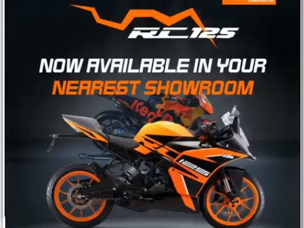 KTM RC 125 ABS motorcycle launched in India, priced at Rs 1.47 lakh ...