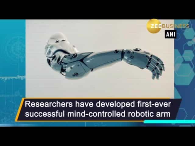 Researcher develops mind-controlled robotic arm | Zee Business
