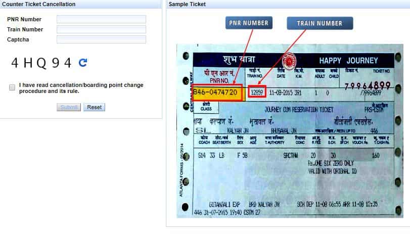 Counter ticket cancellation: On IRCTC website, here is how you can get ...
