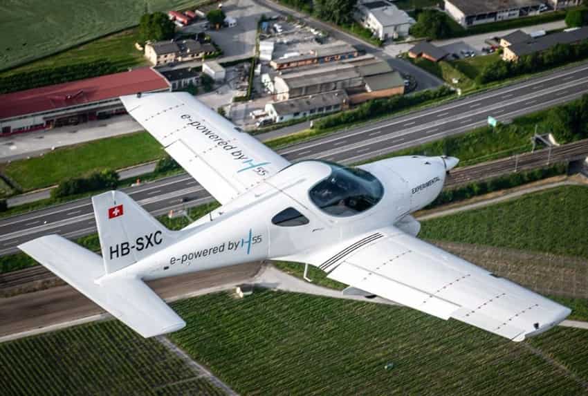 In pics: H55's fully electric airplane unveiled, flying taxi dream may ...