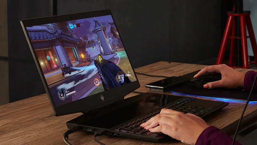 HP launches world's first dual-screen gaming laptop 'OMEN X 2S' in ...