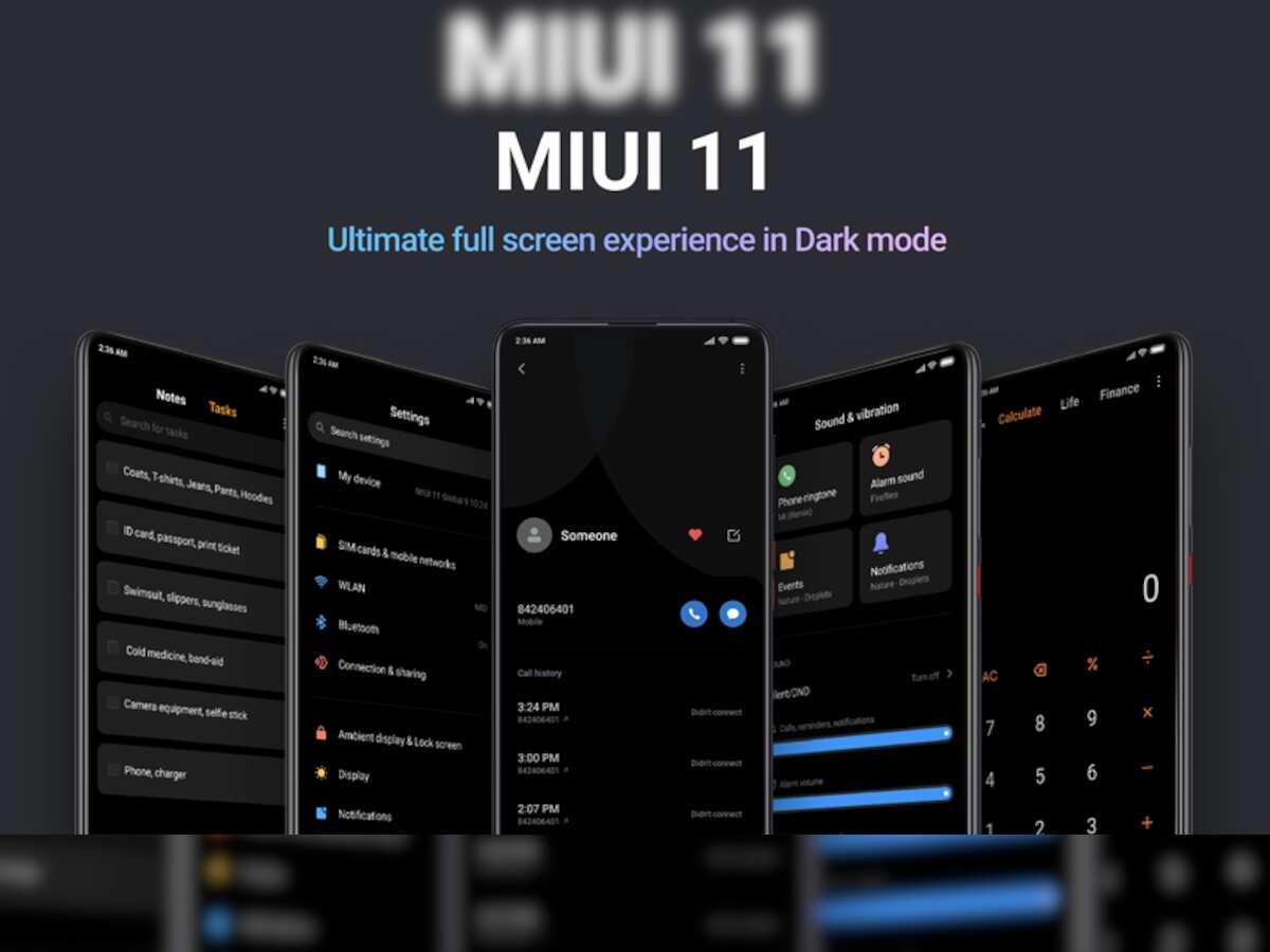 Mi Fan? Here is when your smartphone will get MIUI 11 - Check full list ...