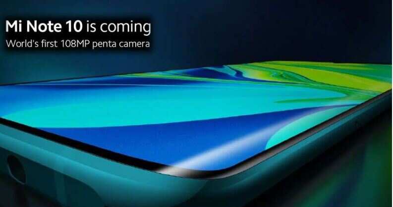 Mi Note 10 with 108MP 5 camera setup to be launched in India soon; Here ...