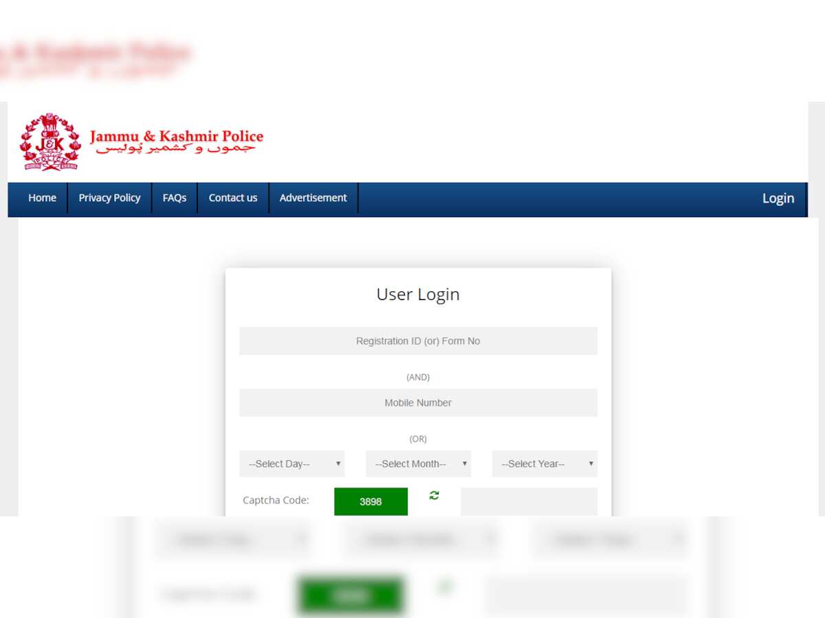 JK Police Constable admit card for PET/PST released; Download now ...