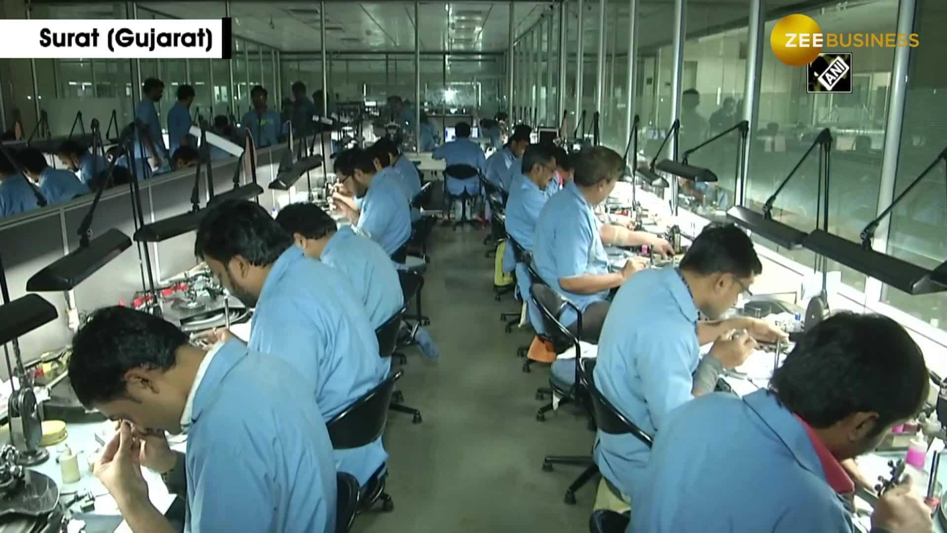 Coronavirus impacts diamond exports in Surat | Zee Business
