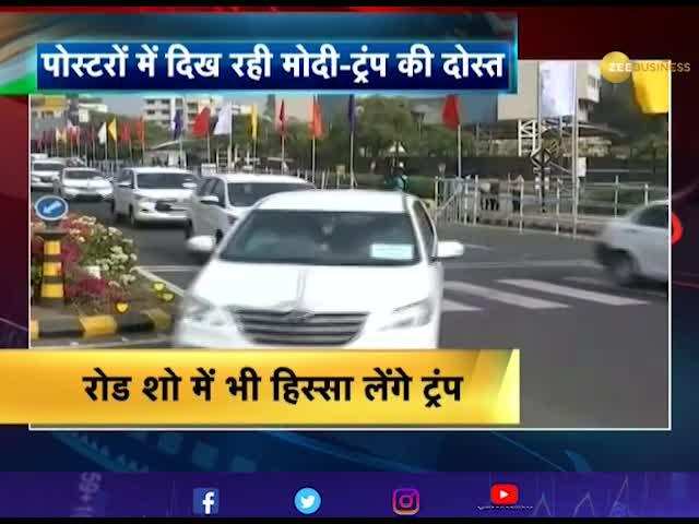 Namaste Trump Event: Ahmedabad is all set for US President Donald Trump ...
