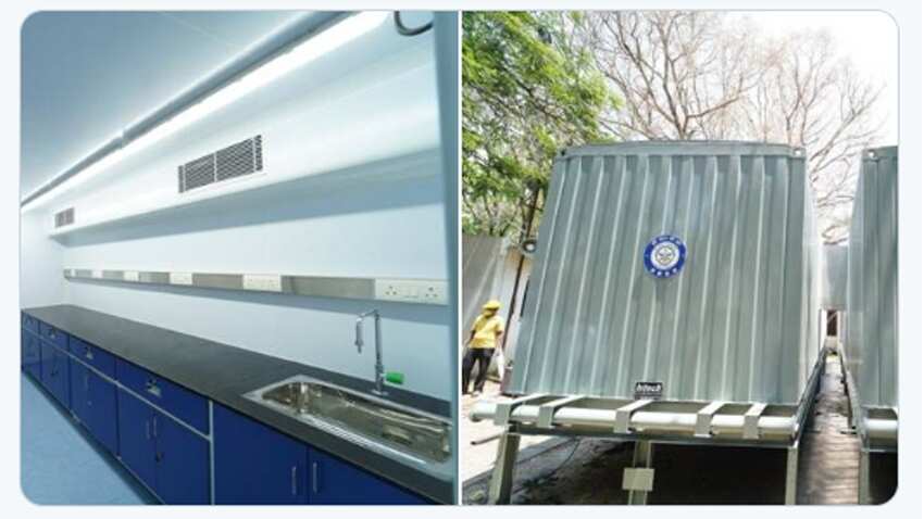 India's first! Mobile lab for Covid-19 sample collection is here - All ...