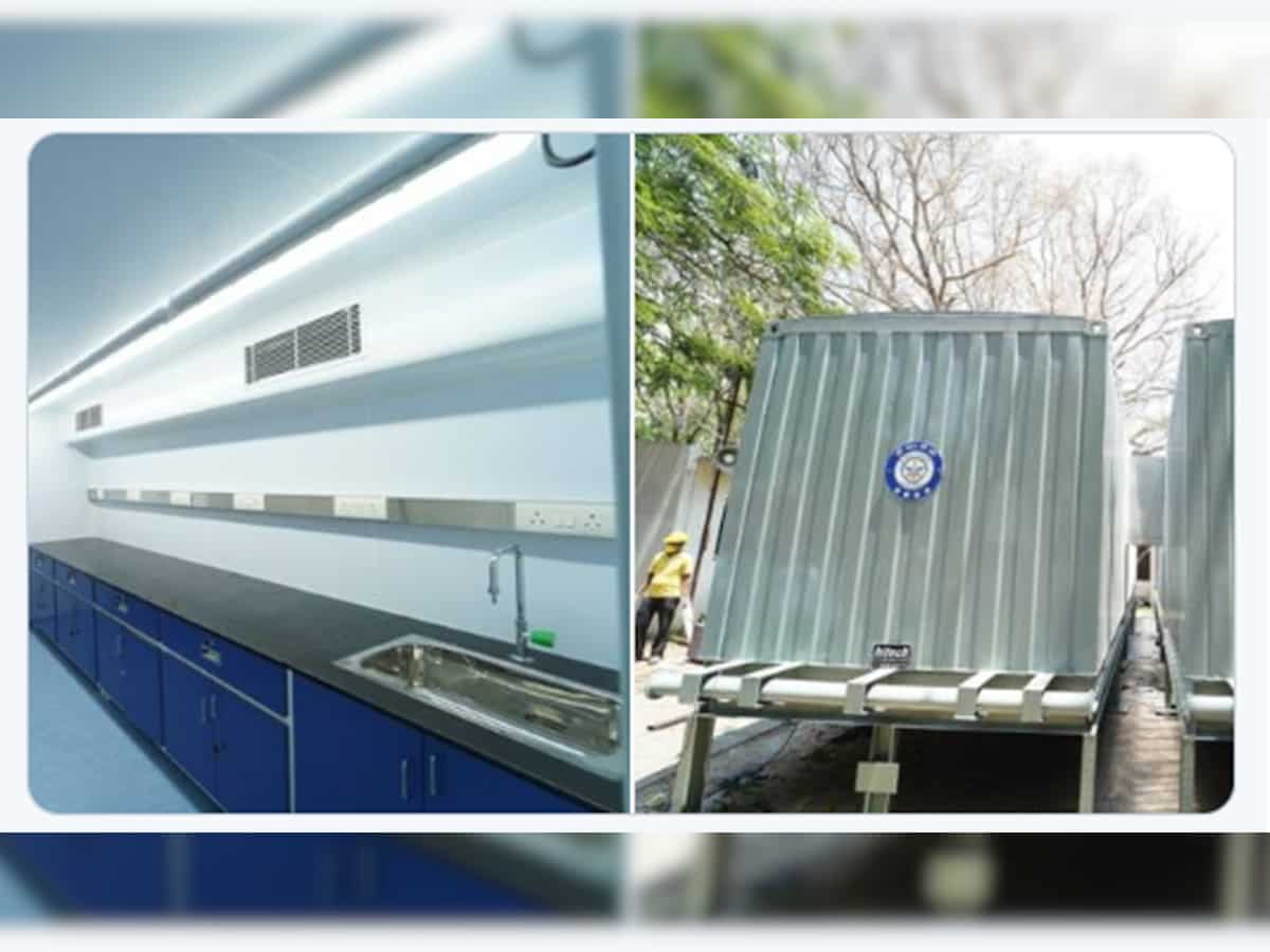 India's first! Mobile lab for Covid-19 sample collection is here - All ...