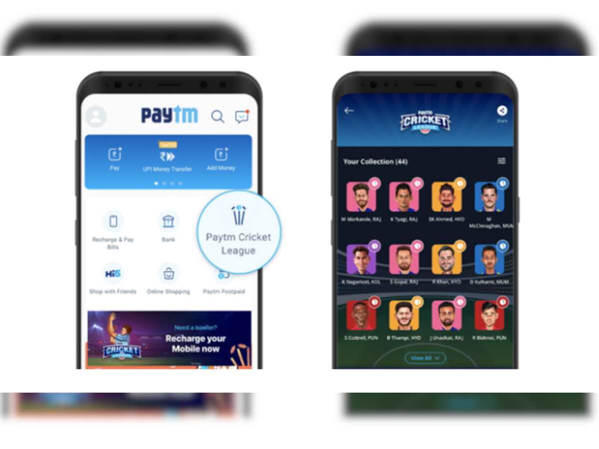 Redeem up to Rs 1000! Paytm Cricket League with UPI cashback, scratch ...